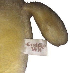 CUDDLE WIT | Toys | Vintage Cuddle Wit Goofy Face Brown Bunny Rabbit ...